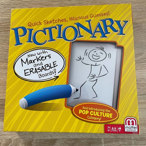 Mattel | Games | Pictionary | Poshmark